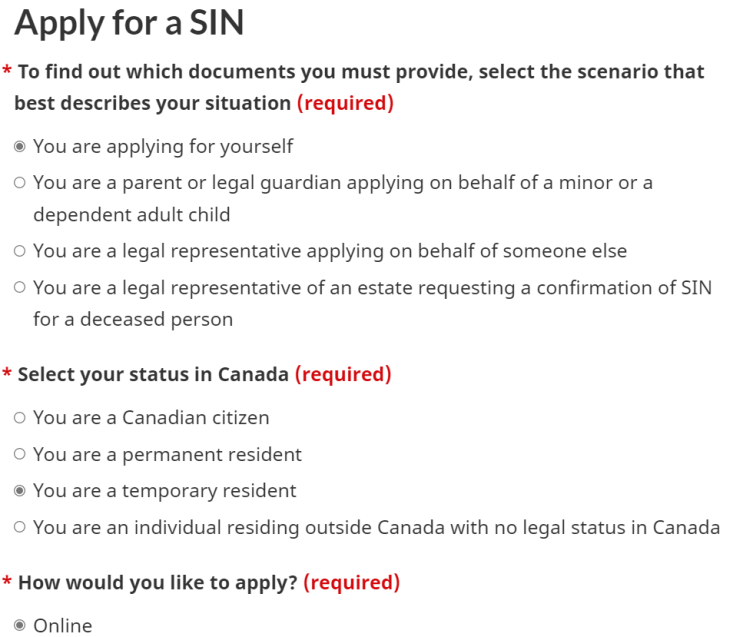 알바할 때 필수! SIN number를 받아보자! : 네이버 블로그