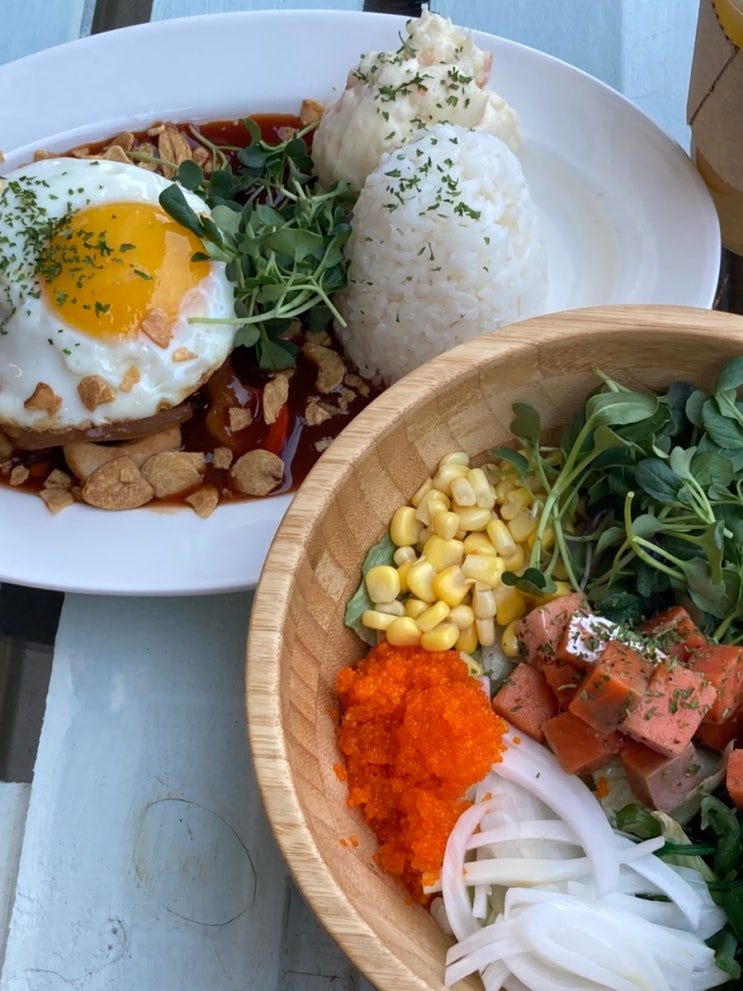 양양 여행 양양 죽도 해변 하와이 포케 맛집 네이버 블로그