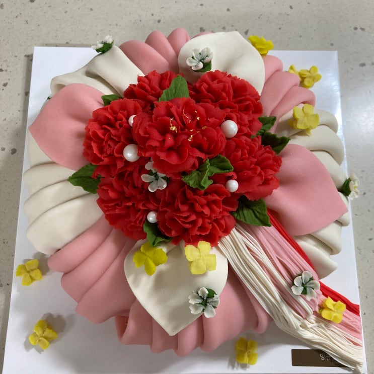 전주 주문제작 수제떡케이크 맛집 삼천동 앙금꽃피움 : 네이버 블로그