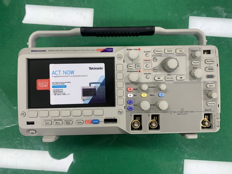 [S급 중고] MSO2012B 텍트로닉스 오실로스코프 판매합니다. : 네이버 블로그