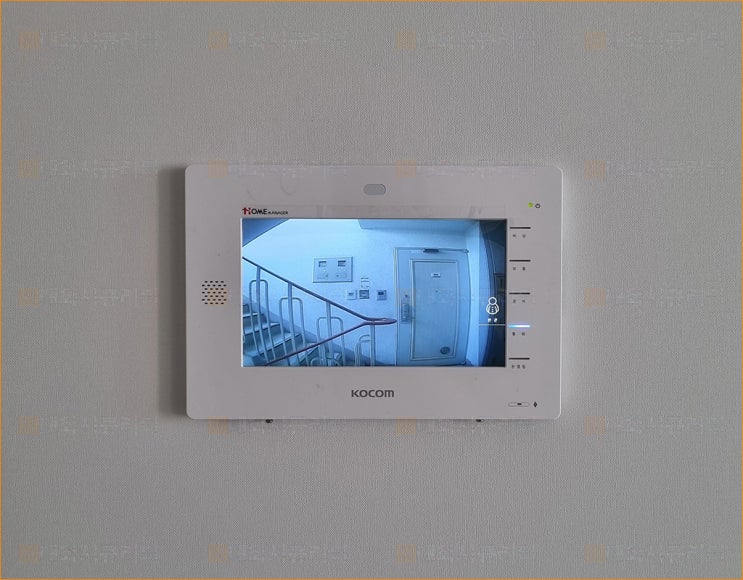 코콤월패드용인 수지 동천동 수진마을우미이노스빌 코콤홈오토 Kcv 344를 코콤비디오폰 K6b Vp 10a로 교체설치 네이버 블로그