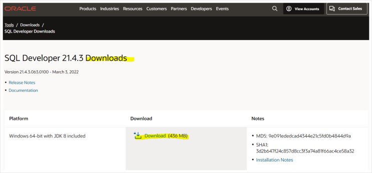 오라클(Oracle) SQL Developer 설치하기 : 네이버 블로그