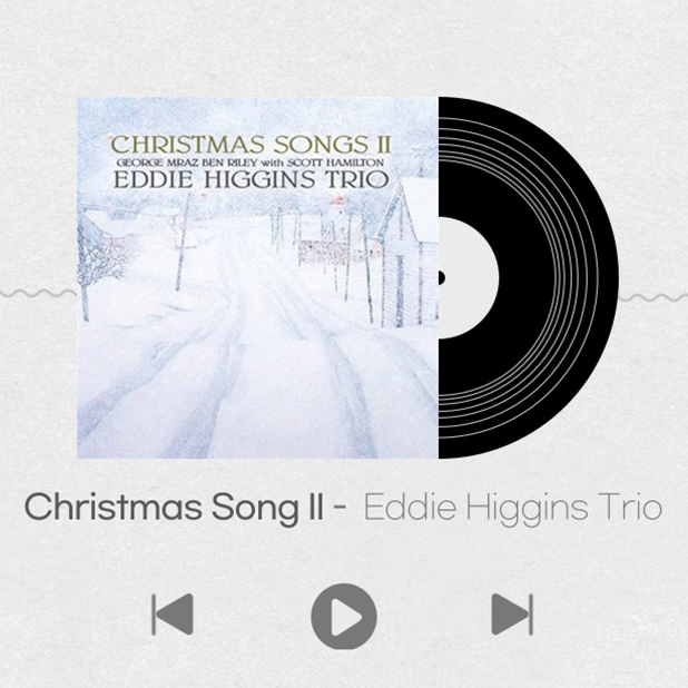 에디히긴스만의 서정적인 터치가 아름답게 수놓아진 크리스마스 재즈 앨범의 베스트셀러!｜Christmas Song II - Eddie Higgins Trio : 네이버 블로그