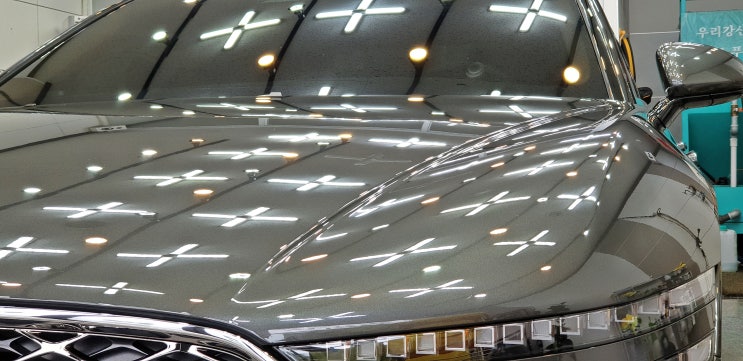 제네시스 G90 슈퍼바리아 하이라인 그래핀버전 유리막코팅2편 부산 광택 유리막코팅 세차 Ppf 모터쿠마시스템 전문시공점 사하구 하단동 자이언트 디테일 네이버 블로그