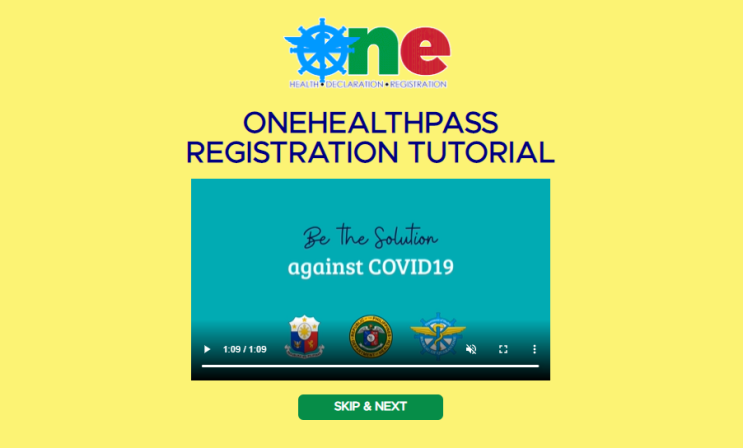 ONE HEALTH PASS 가이드 : 네이버 블로그