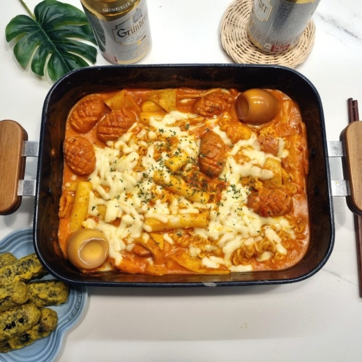 배떡 로제떡볶이 만들기 초간단 소스레시피 맛보장 로제떡볶이 네이버 블로그