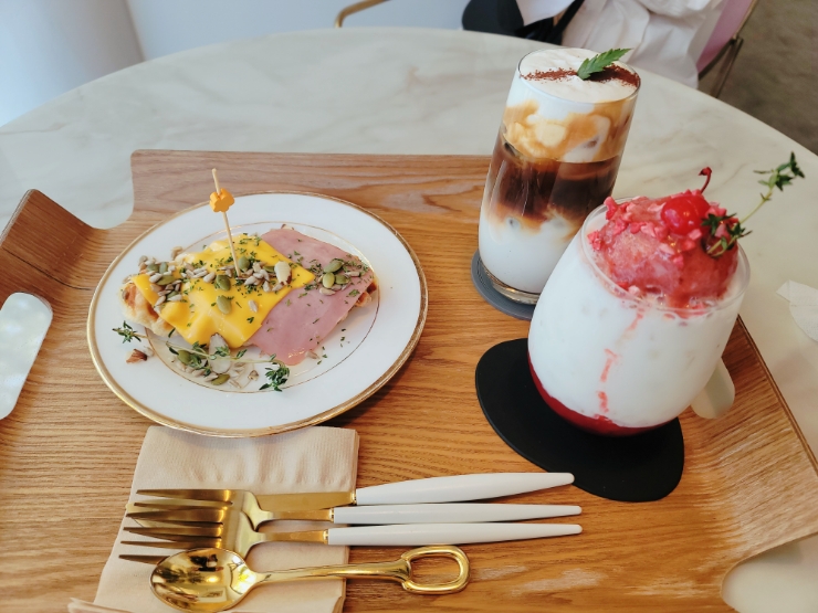 인천 연수구 송도 대형 카페 갤러리and브런치를 한번에 즐길 수 있는 루프탑 카페 강추 후기 네이버 블로그