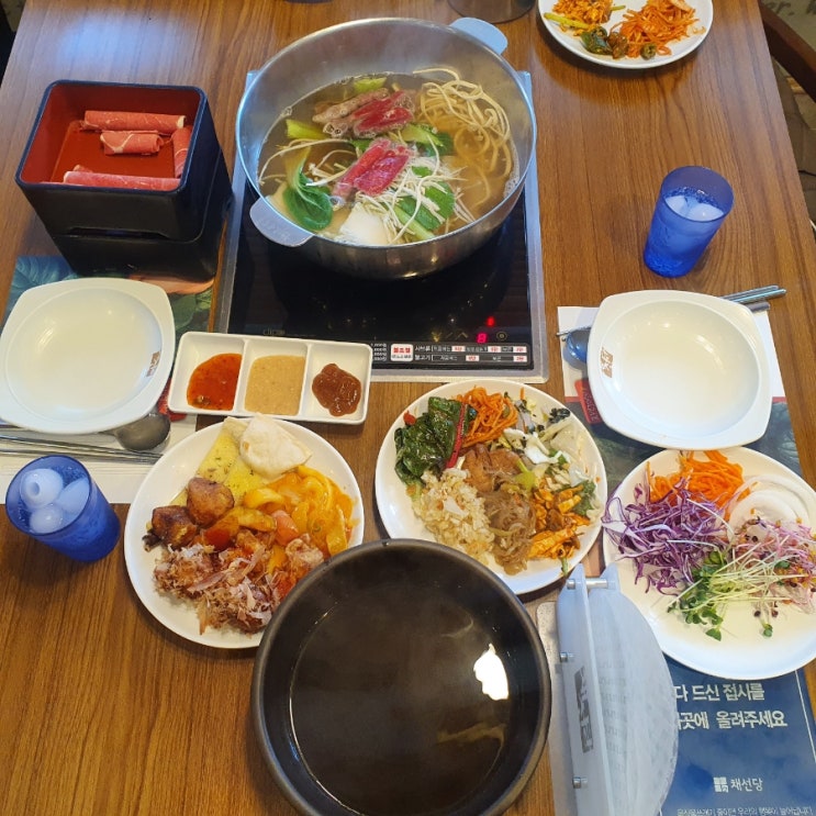 위례 스타필드 맛집 종류 많고 질 좋은 샤브뷔페 채선당플러스 네이버 블로그