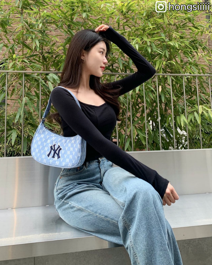 MLB모노그램 호보백 미니토트백 퍼스널쇼퍼 여성가방 : 네이버 블로그