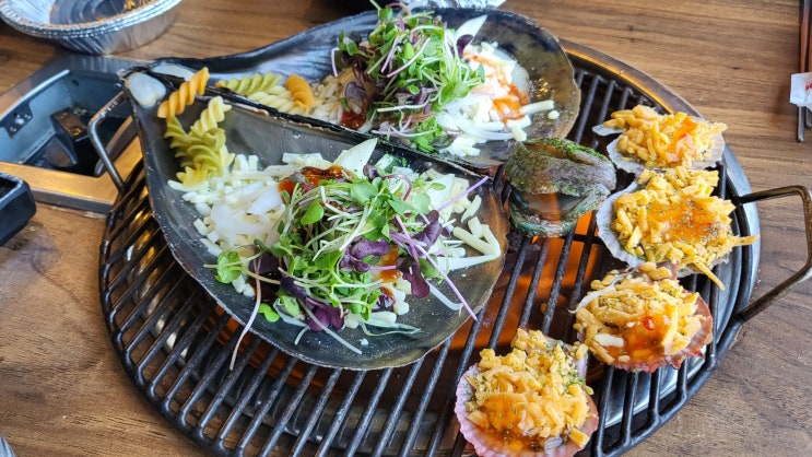 오이도 청춘조개 본점 조개구이 무한리필 핫플 네이버 블로그