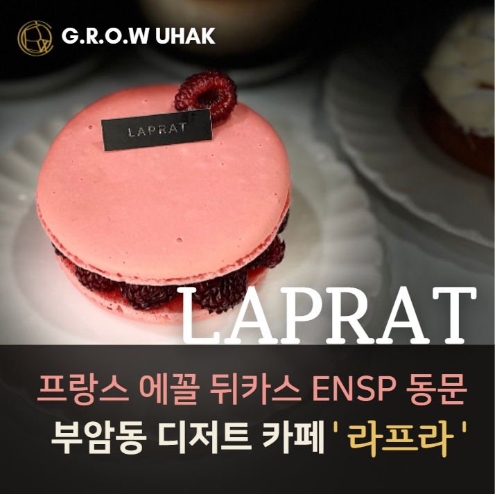[LAPRAT라프라]부암동 디저트 카페, 프랑스 에꼴 뒤카스 ENSP 동문매장 : 네이버 블로그