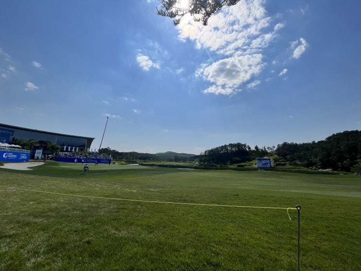 여주 페럼클럽cc 2022 KPGA 우리금융 챔피언십 아이랑 골프 갤러리 후기 : 네이버 블로그