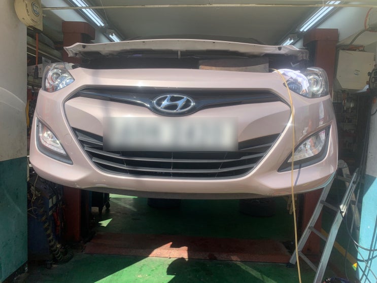 i30 전반적인 정비 미션오일 구동벨트 브레이크오일 전라이닝 epb 후라이닝 교체작업 : 네이버 블로그