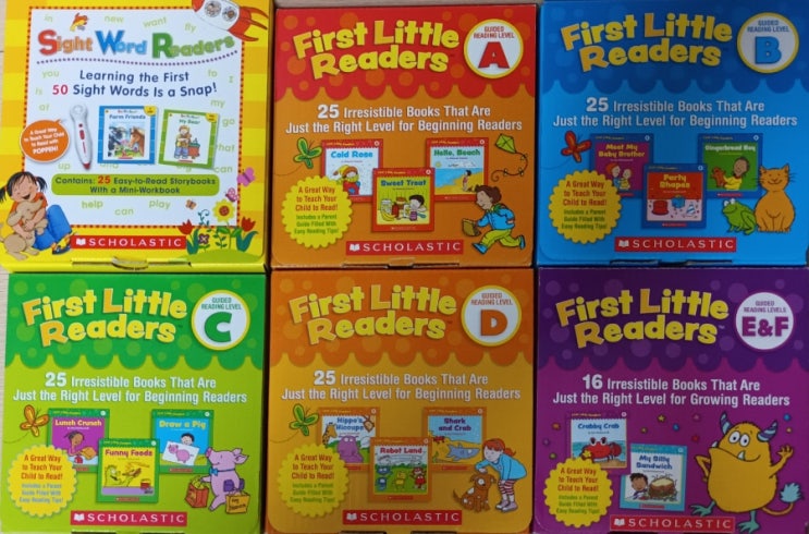스콜라스틱 퍼스트 리틀 리더스 레벨 A~E&F (Scholastic First Little Readers) : 네이버 블로그