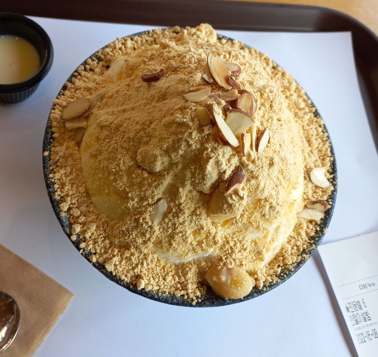 아이가 편식하는 팥빙수 율하 카페거리점 : 네이버 블로그