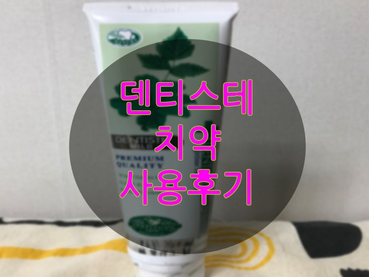 덴티스테 치약 치실 마일드 나이트 타임 상쾌하다 솔직 리뷰 네이버 블로그