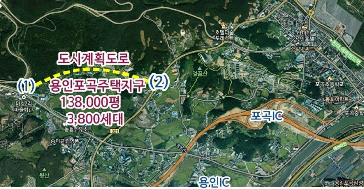 용인 처인구 포곡읍 아파트ㅣ도시계획도로 위치마성리~영문리 네이버 블로그