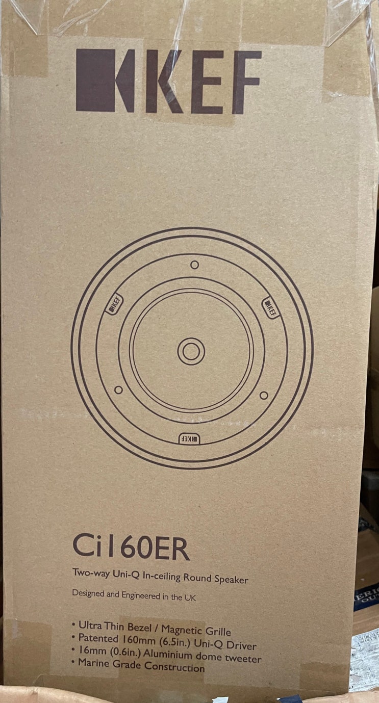(공지) KEF Ci 160ER과 Ventura5 취급 안내. : 네이버 블로그