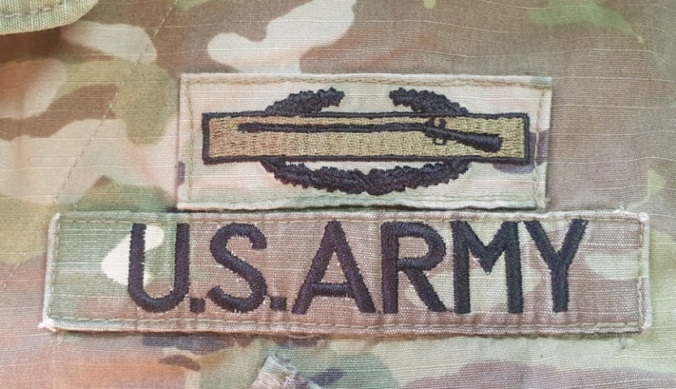 미군 OCP 군복용 CIB기장 유에스아미탭 미육군 전투보병기장 병장 계급장 2205 27 : 네이버 블로그
