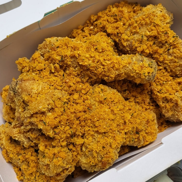 BHC 신메뉴 치퐁당후라이드치킨 내돈내산 후기 : 네이버 블로그