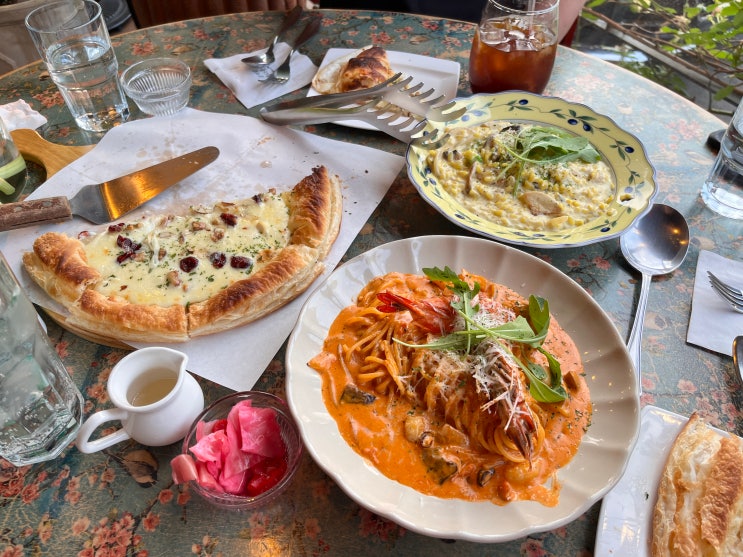 분위기 좋은 위례 파스타 맛집 팬브레드 위례서일로점 네이버 블로그