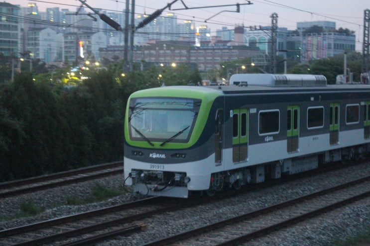 22.05.20 #5231 오류동발 시흥기지행 서해선 391X10,13편성 갑종회송 - 오이도역 인근 : 네이버 블로그