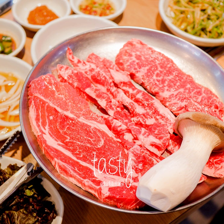 소고기와 돼지고기를 한번에 놀이방있는 명지고기집 천간마을 네이버 블로그