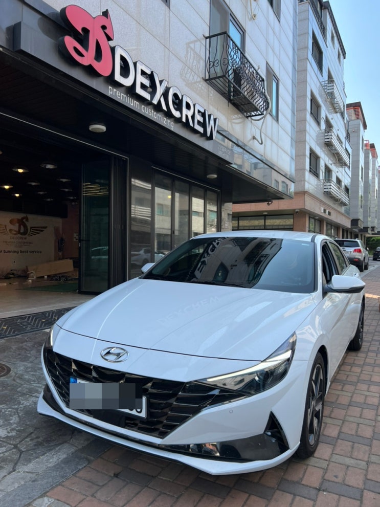 아반떼cn7 주차거리경고 전방센서 순정옵션 장착기. : 네이버 블로그