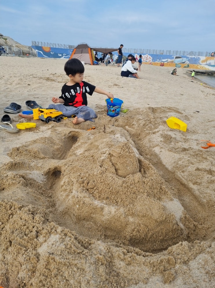 강원도고성 1탄 아기랑 여행 두돌아기랑 여행 아기랑 바다 아이랑 여행가기좋은곳 강원도 고성여행 1탄 고성 아기랑 가기좋은