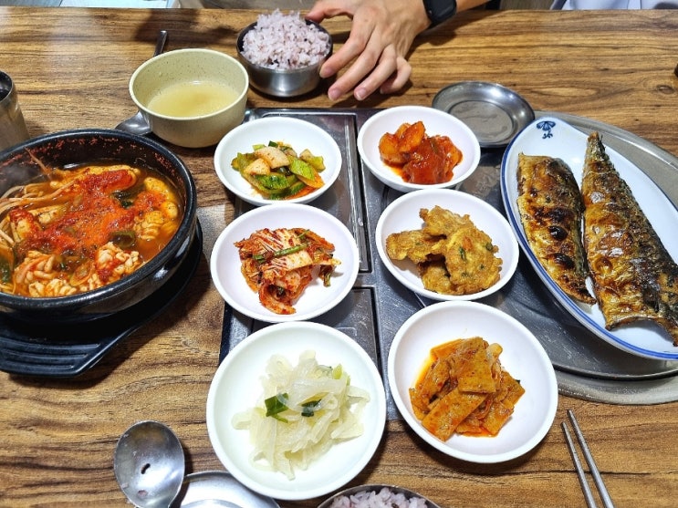 원주 맛집 집밥 생각날때 추천 중앙시장 백반집 일산동 두꺼비식당 세브란스 가까워요 네이버 블로그