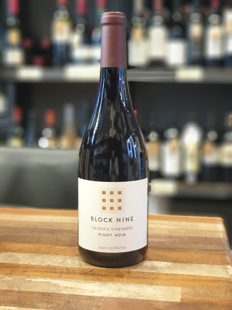 와인팩토리 - 미국와인 블락나인 피노누아(BLOCK NINE PINOT NOIR CAIDEN'S VINEYARDS 2020 ...