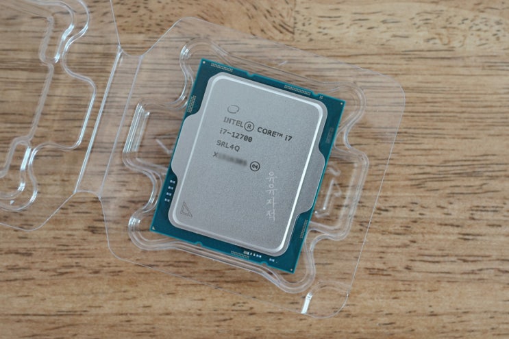 인텔 i7 12700 리뷰(작업성능, 발열, RC1700 쿨러, i5 9600K와 비교) : 네이버 블로그