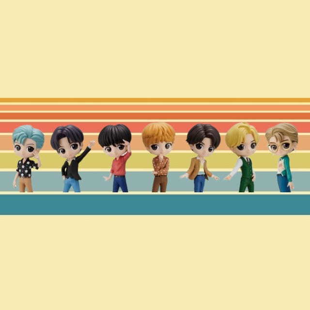 방탄소년단 큐포스켓 피규어 다이너마이트 반프레스토 TinyTAN BTS Q posket 풀셋구성 예약 정보 : 네이버 블로그