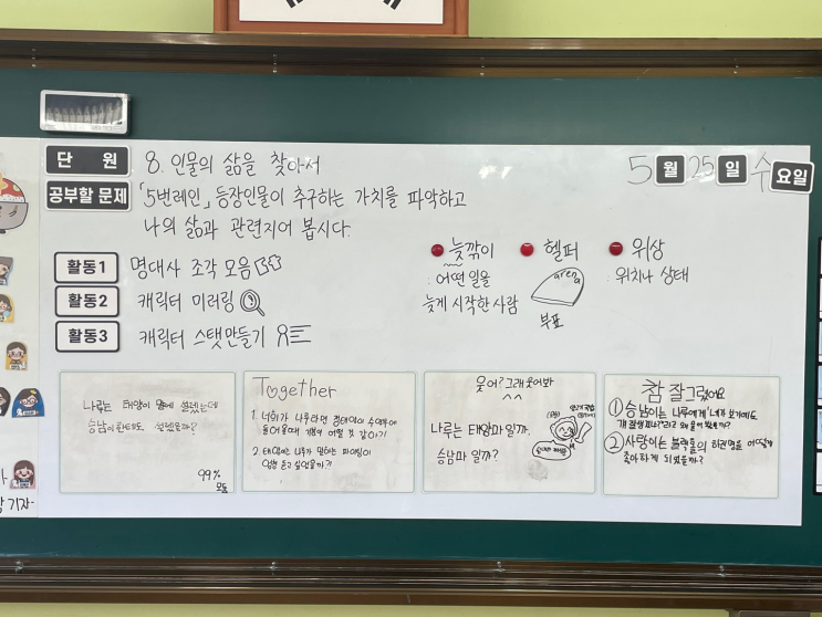 6학년 온책읽기 5번레인6 교내 수영대회 And 동료장학 공개수업 네이버 블로그