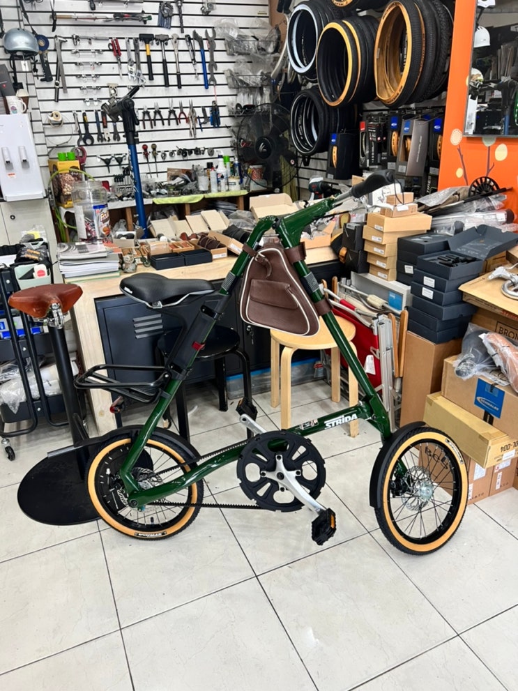 [팩토리원] 스트라이다 Strida 5.1-QR + 삼각형 자전거 / 잉글리쉬 그린 : 네이버 블로그