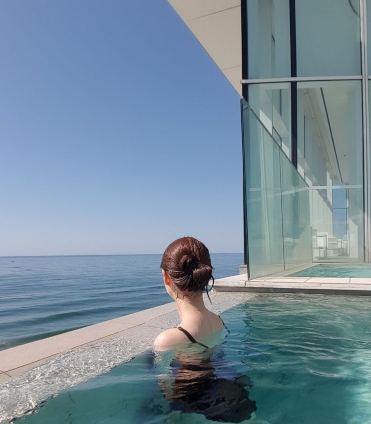 강원도 여행 강릉씨마크호텔객실 수영장 인피니티풀 오모로비짜 스파룸서비스가격 네이버 블로그