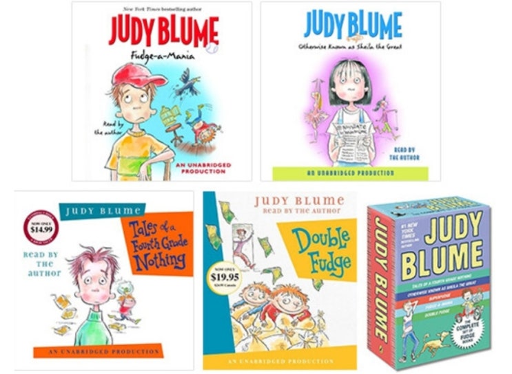 Judy Blume's Fudge Box Set 5종 음원 : 네이버 블로그