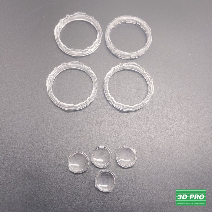 투명 출력물을 3d프린터로 출력3d 프린터 시제품 출력대학생 졸업작품 Sla 레이저 방식abs Like 레진 소재