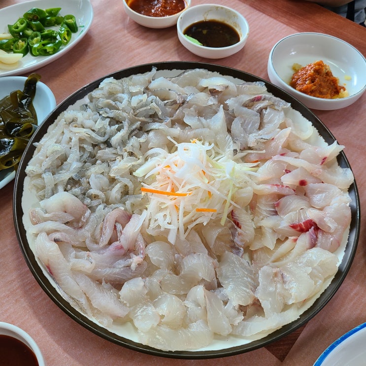 내돈내산 성공한 울진 현지인 맛집 백암회센타 못잊어횟집 네이버 블로그