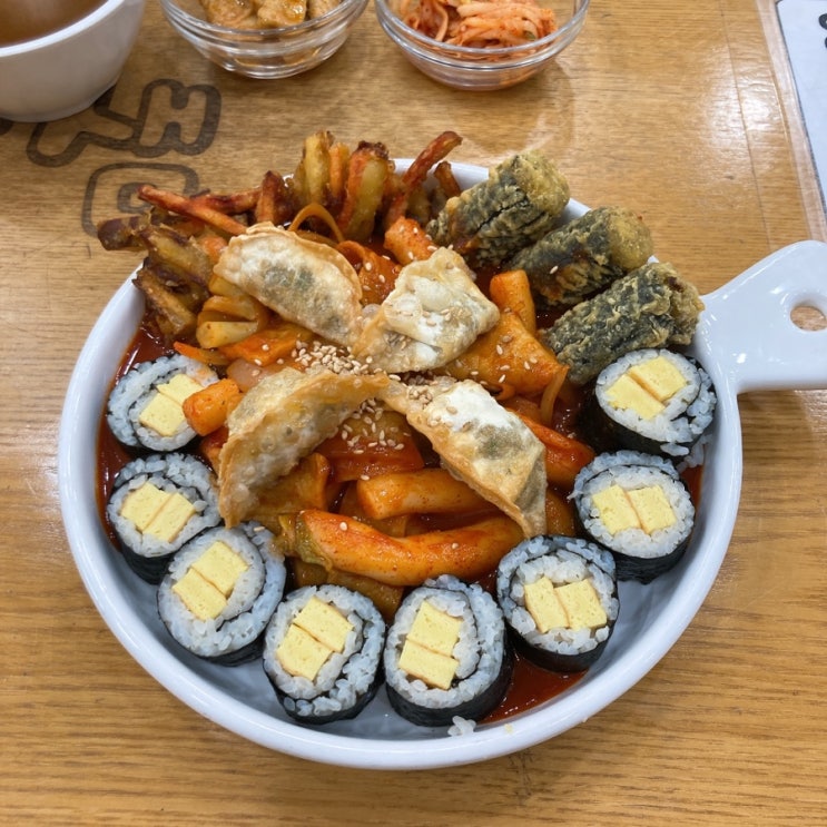 얌샘김밥 얌샘김밥 메뉴가격 모다기 라돈모다기 제육쌈 모다기 로제떡볶이 후기 네이버 블로그