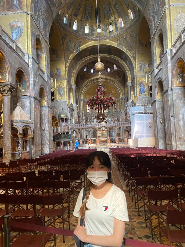 🇮🇹이탈리아 베니스 관광명소 부수기👊🏻 산 마르코 종탑 And 산 마르코 대성당⛪ 입장 전에 복장 빠꾸 먹기😩👗 네이버 블로그