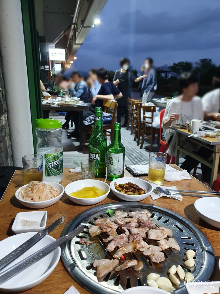 반포고속터미널야장맛집 야외테이블 있는 포석정 Feat비오는날 네이버 블로그