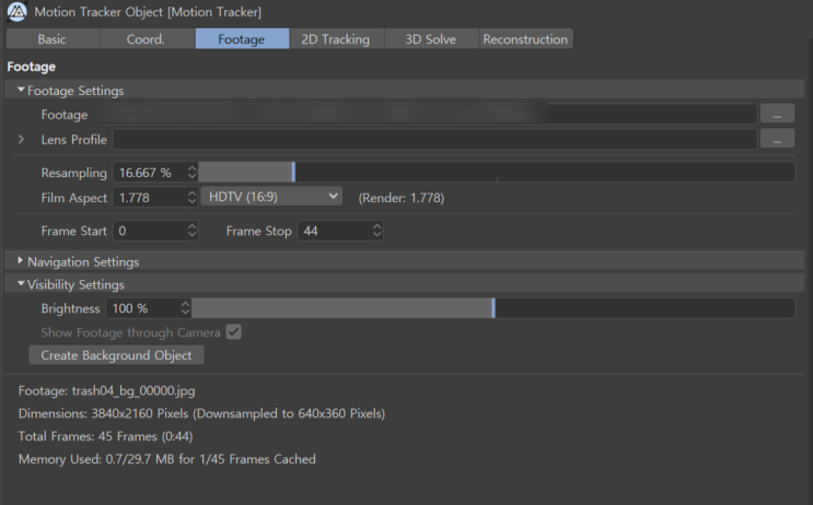 [Quick Tip] c4d Traking 하기 : 네이버 블로그