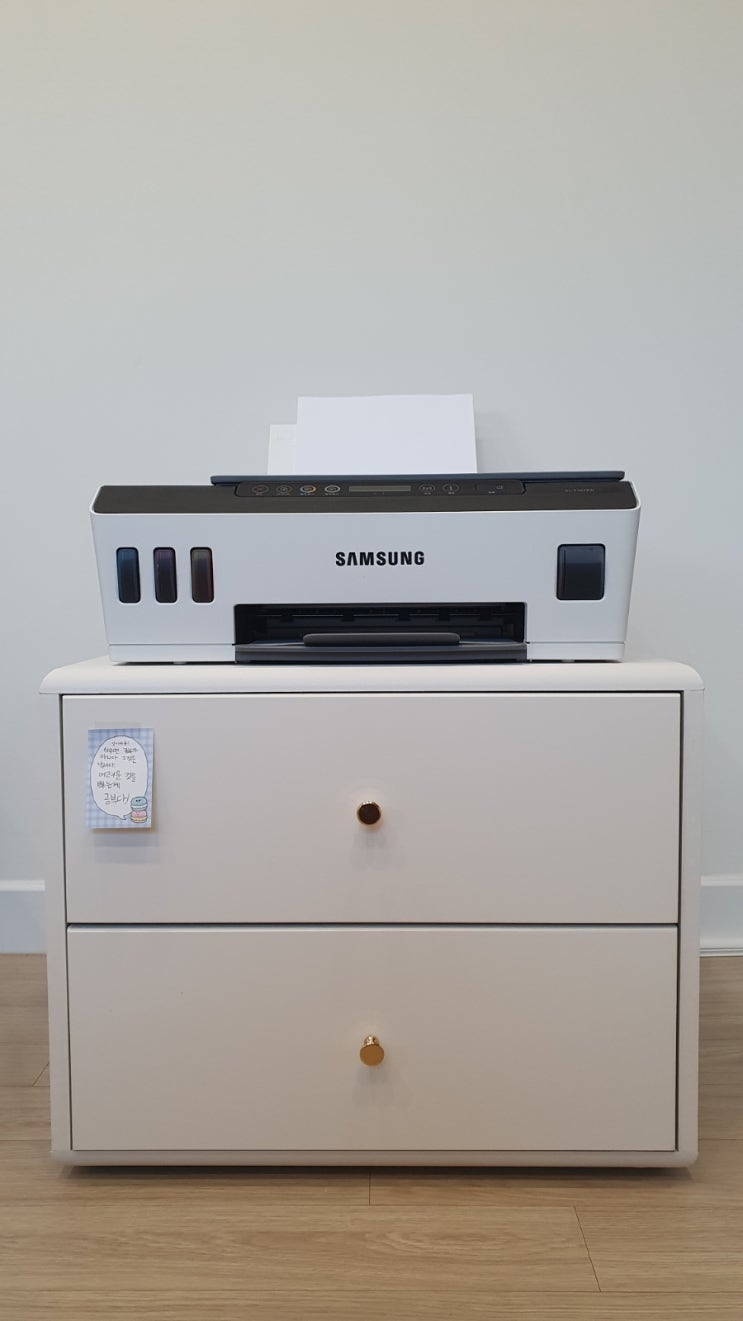 삼성잉크젯복합기 사용시 유의할 점, 잉크젯프린터 노즐막힘 방지 (ft. SL-T1672W 헤드청소) : 네이버 블로그