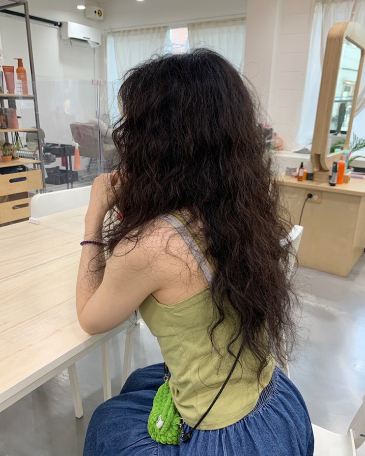 긴머리 다양한 스타일 히피펌 젤리펌 굵은웨이브펌 까지 네이버 블로그