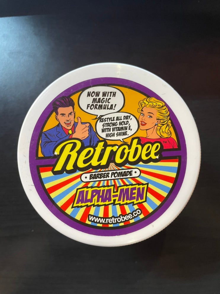 Retrobee Alpha-Men pomade 레트로비 알파맨 포마드 리뷰 : 네이버 블로그