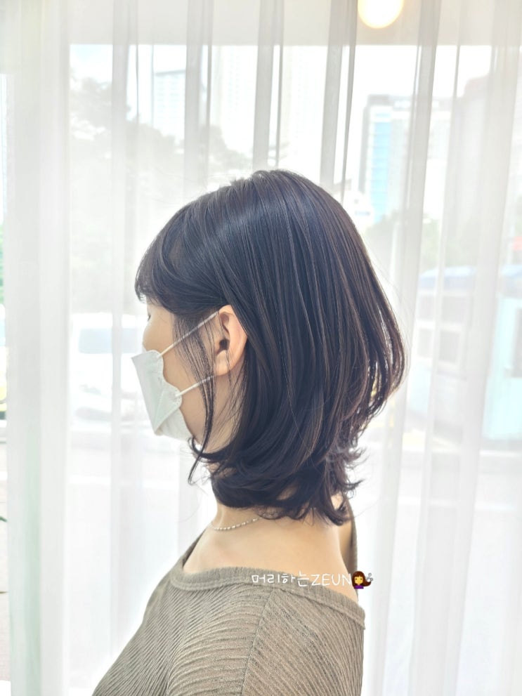이천 미용실 어뉴띵 헤어 2022 추천 헤어중단발 웬디컷미디엄 C컬펌윈드펌 네이버 블로그