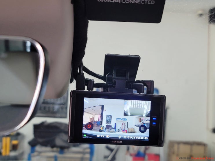 야간에도 잘 보이는 블랙박스 QXD7000 장착 - 제네시스 GV70 아이나비 대전 위치 : 네이버 블로그