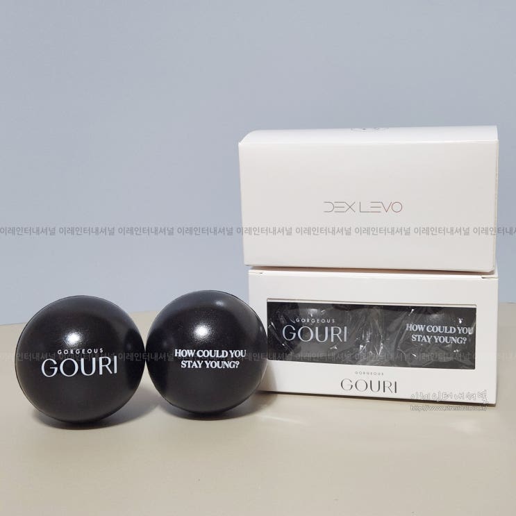 덱스레보(DEXLEVO) GOURI(고우리) 스트레스볼 & 종이케이스(2구/타공형) 제작 : 네이버 블로그