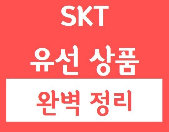 SKT 인터넷+TV 현명하게 가입하는 꿀팁!! : 네이버 블로그